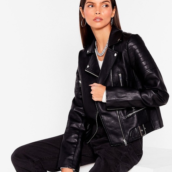 Nasty Gal | Jackets & Coats | Nasty Gal Bad Blood Moto Jacket | Poshmark